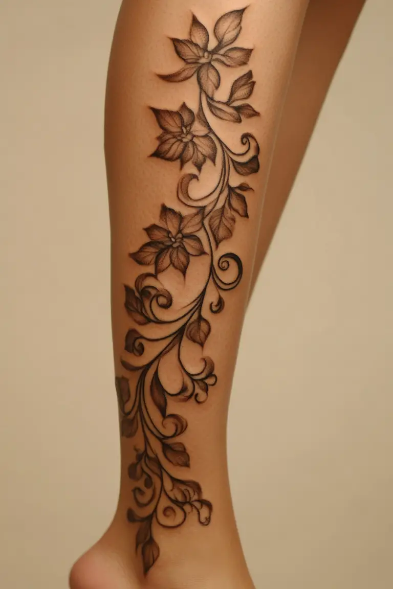 13 Stunning Leg Tattoos For Women To Flaunt – NeedleStar