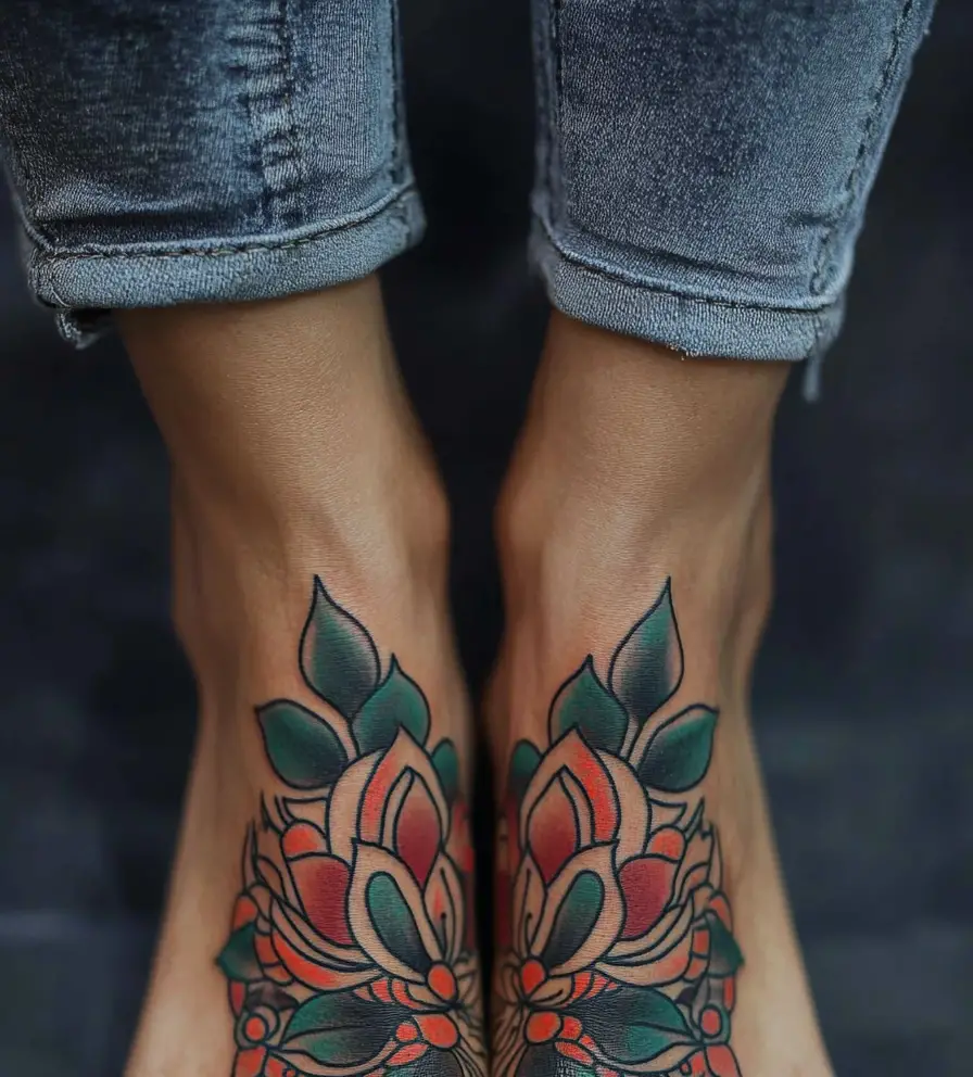 13+ Beautiful Feet Tattoos For Women To Inspire You – NeedleStar