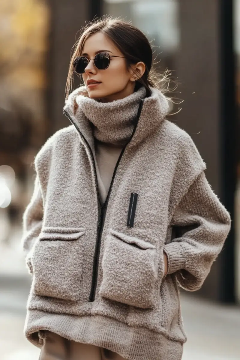 13 Stylish Fleece Vest Outfits For A Trendy Look – NeedleStar