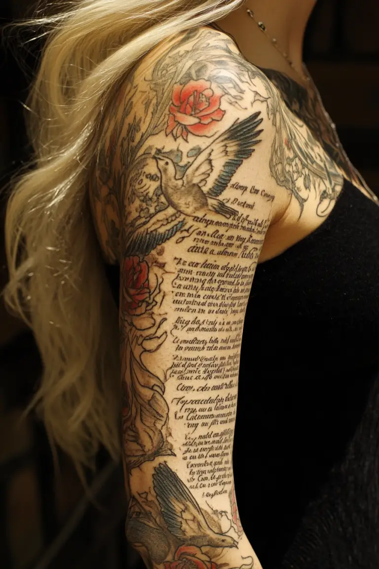 13 Biblical Sleeve Tattoos For Women To Inspire Faith – NeedleStar