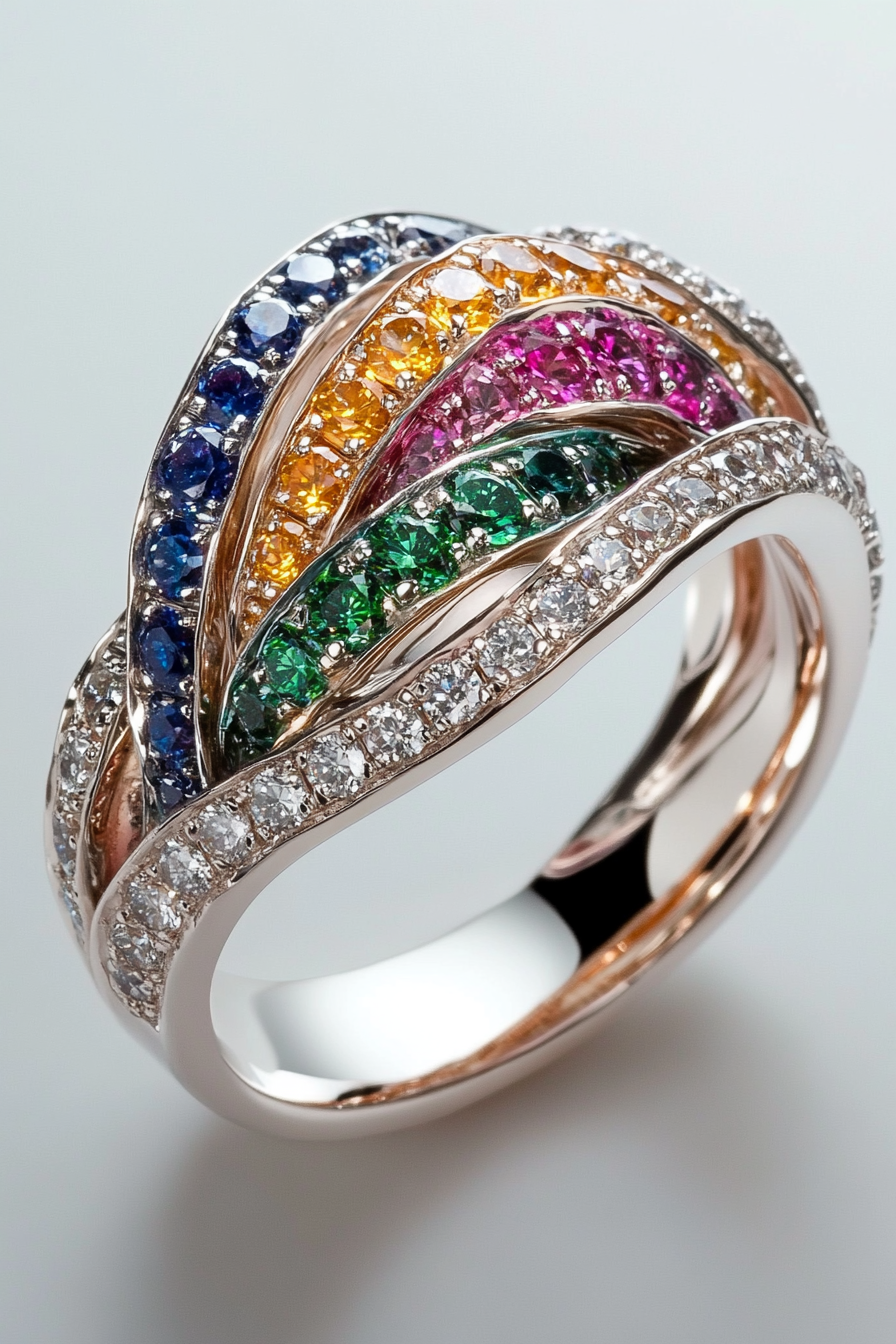 13 Stunning Ring Stacking Ideas For Your Wedding Bands – NeedleStar