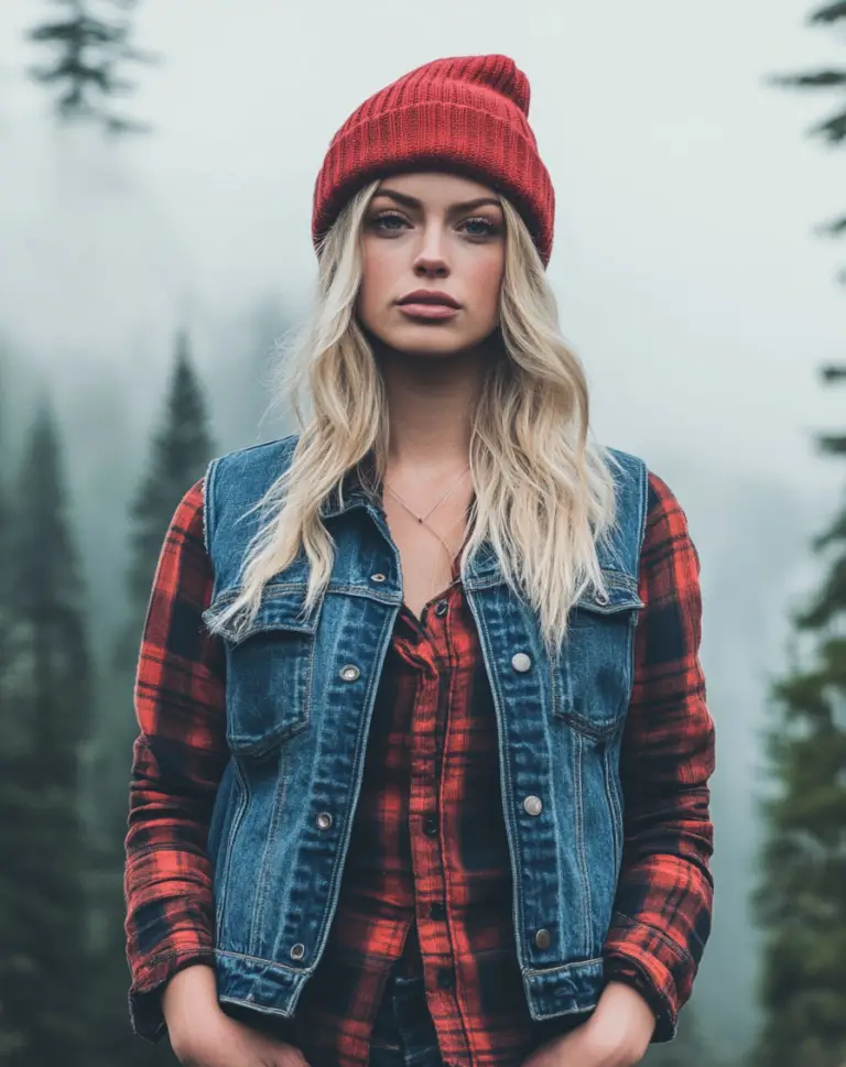 13 Trendy Denim Vest Outfits for a Style – NeedleStar