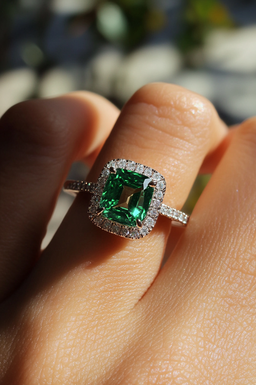 13 Gorgeous Emerald Engagement Ring Ideas For Your Dream Proposal ...