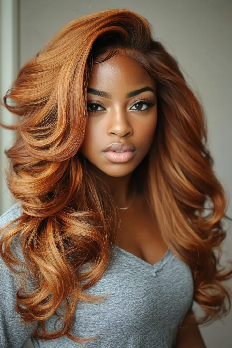 13 Flattering Hair Color Ideas for Brown Skin: Vibrant and Subtle ...