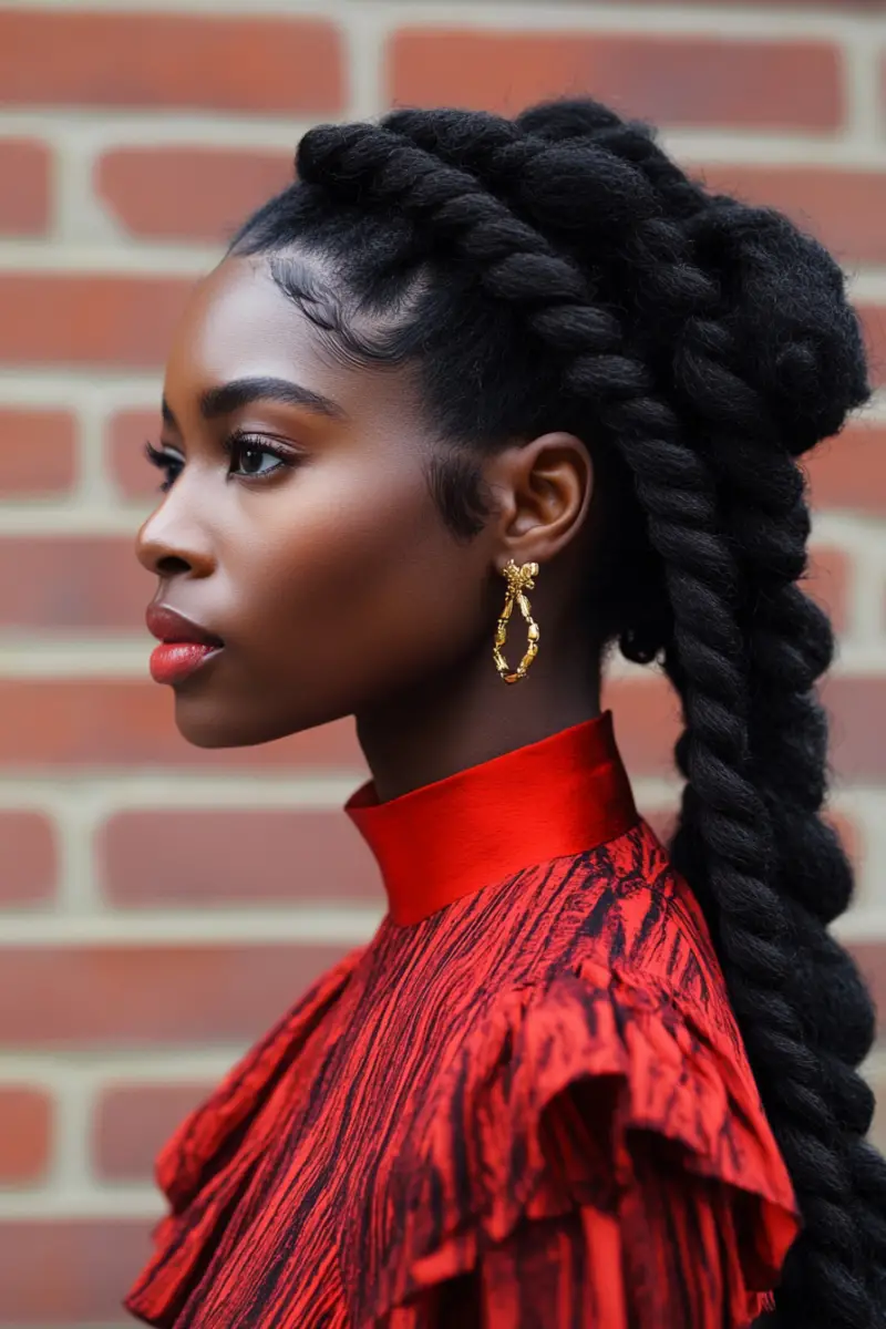 13 Two-Strand Twist Locs Hairstyles: Stunning and Unique Styles for ...