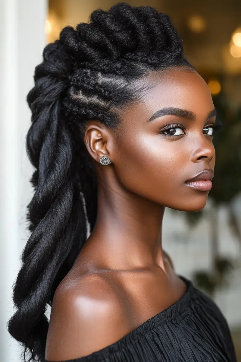 13 Two-Strand Twist Locs Hairstyles: Stunning and Unique Styles for ...