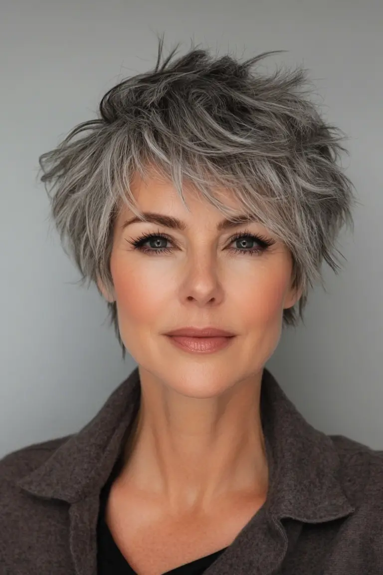 13 Salt and Pepper Hairstyles for Women Over 50: Stylish and Stunning ...