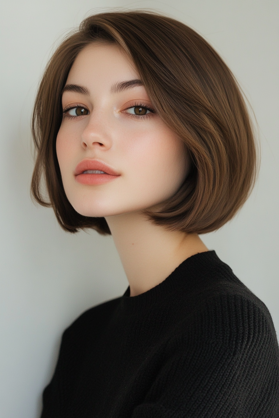 13 Slimming Bob Hairstyles for Round Face Shapes: Fresh Ideas for a ...