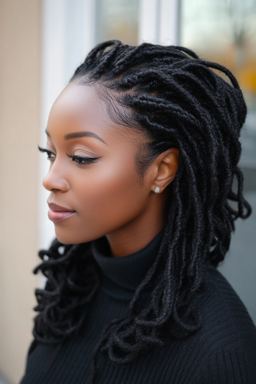 13 Two-Strand Twist Locs Hairstyles: Stunning and Unique Styles for ...